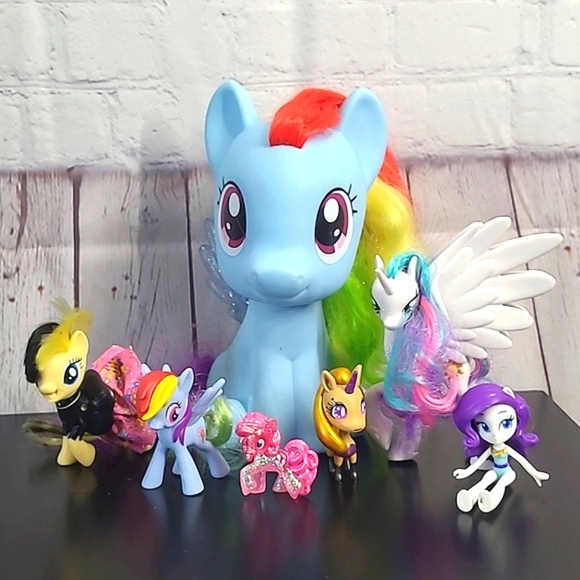 My Little Pony | Toys | My Little Pony Mlp Bundle Of Seven Collectible ...